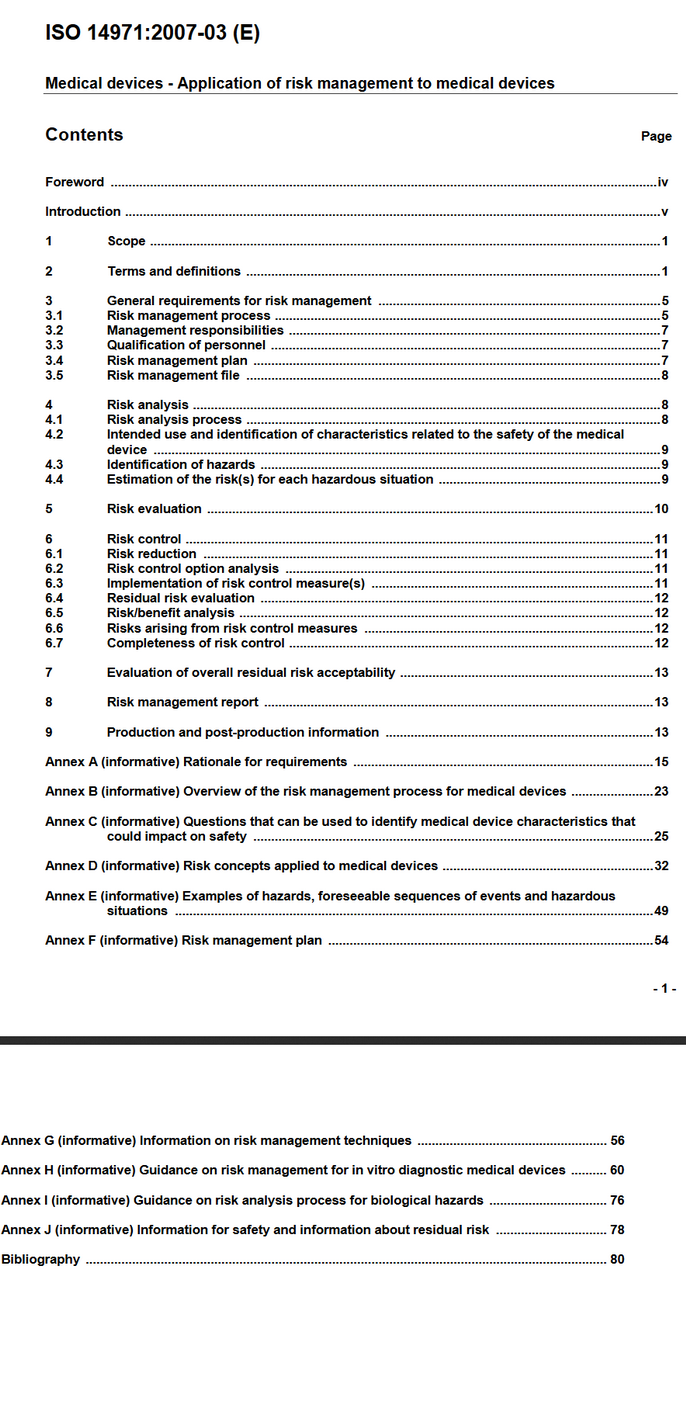 ISO 14971 Risikoanalyse Medizinprodukte - CONSUVATION GmbH
